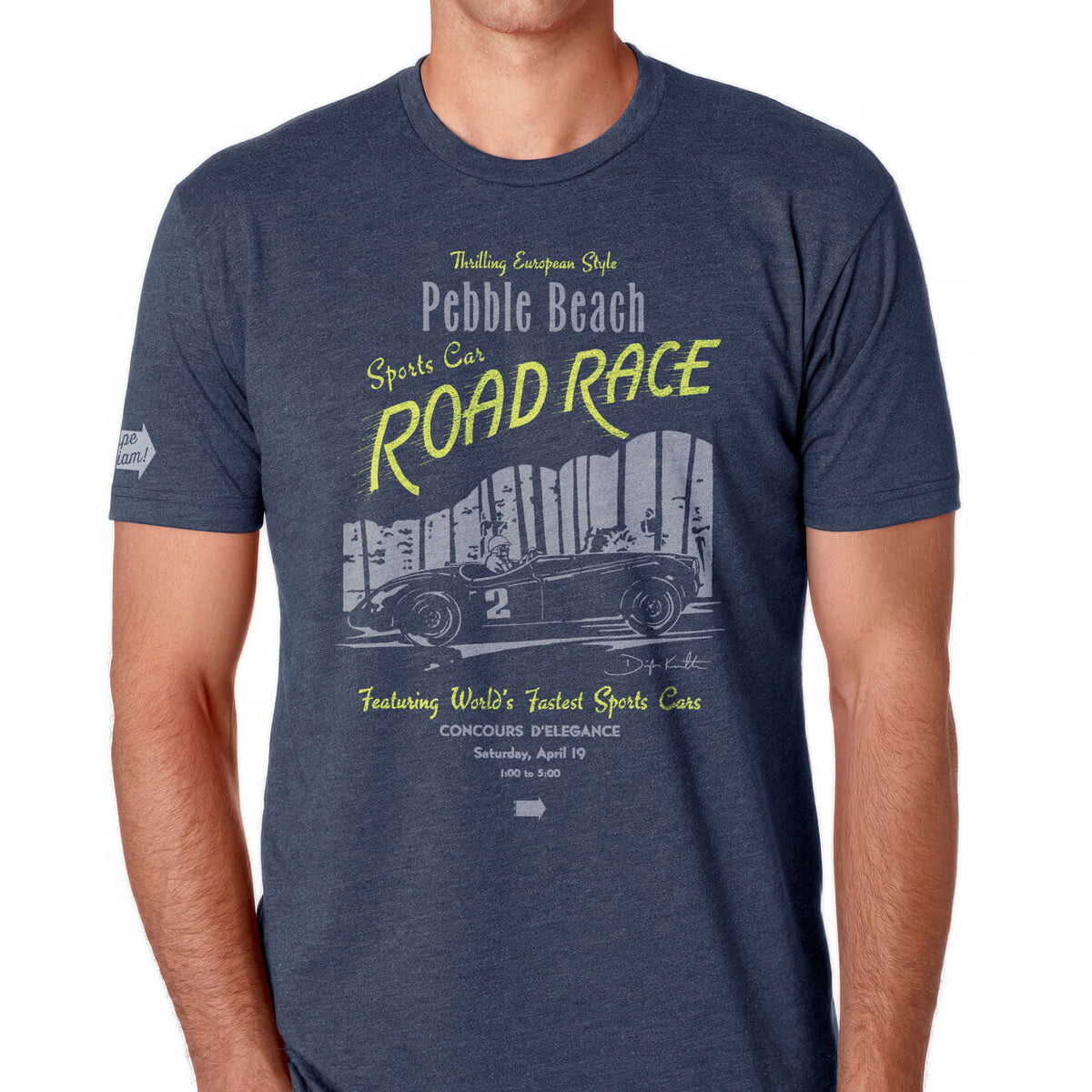 "Pebble Beach Road Race" T-shirt Short Sleeve– CarpeViam